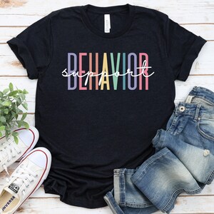 Behavior Support Shirt, Behavior Specialist, Behavior Therapist ...
