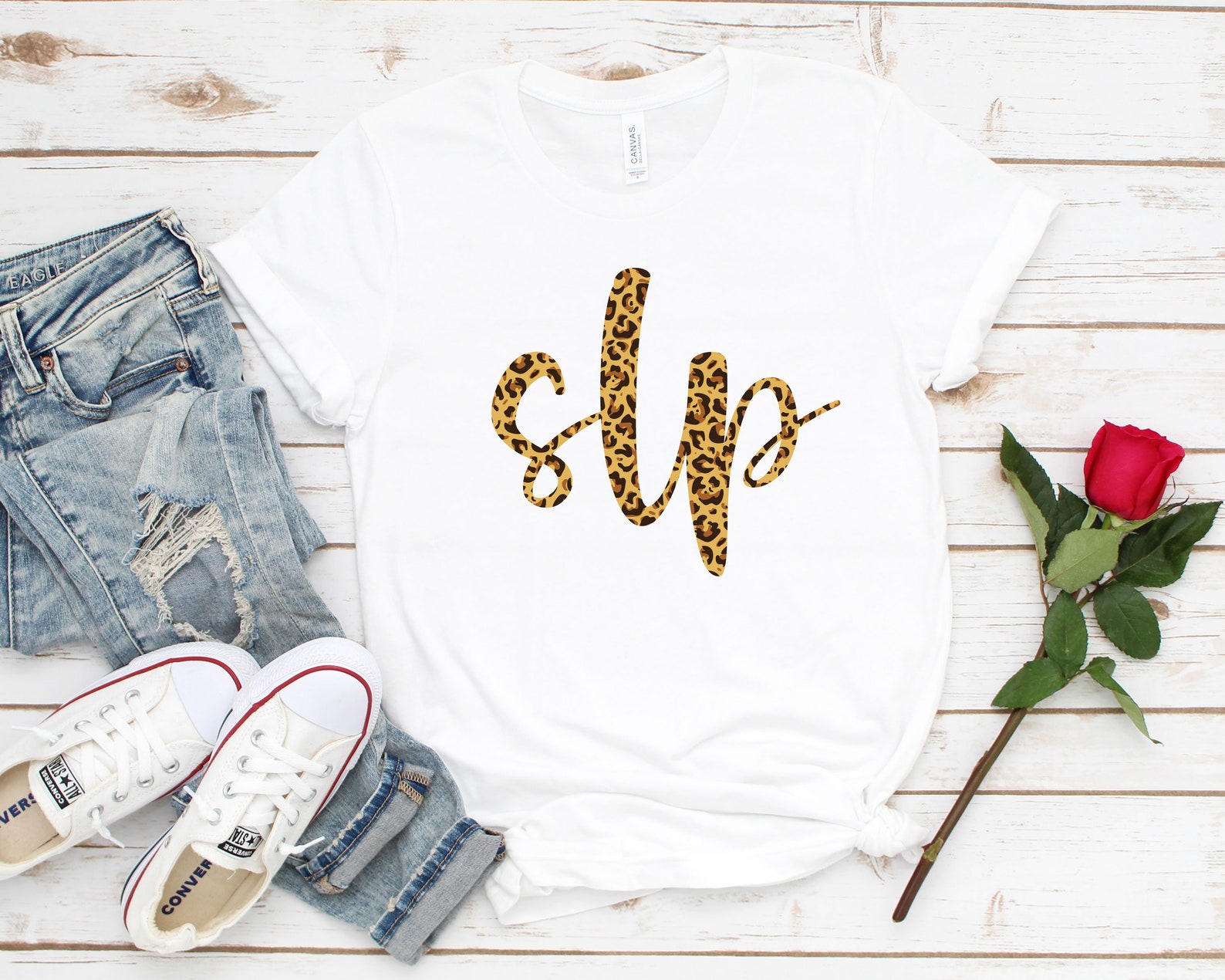 Leopard SLP Print, Speech Language Pathology, Speech Therapist ...