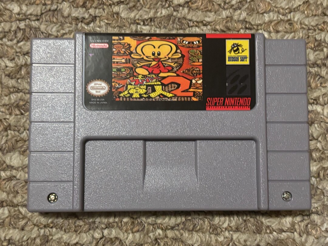 Super Bonk 2 Super Nintendo SNES Video Game - Etsy