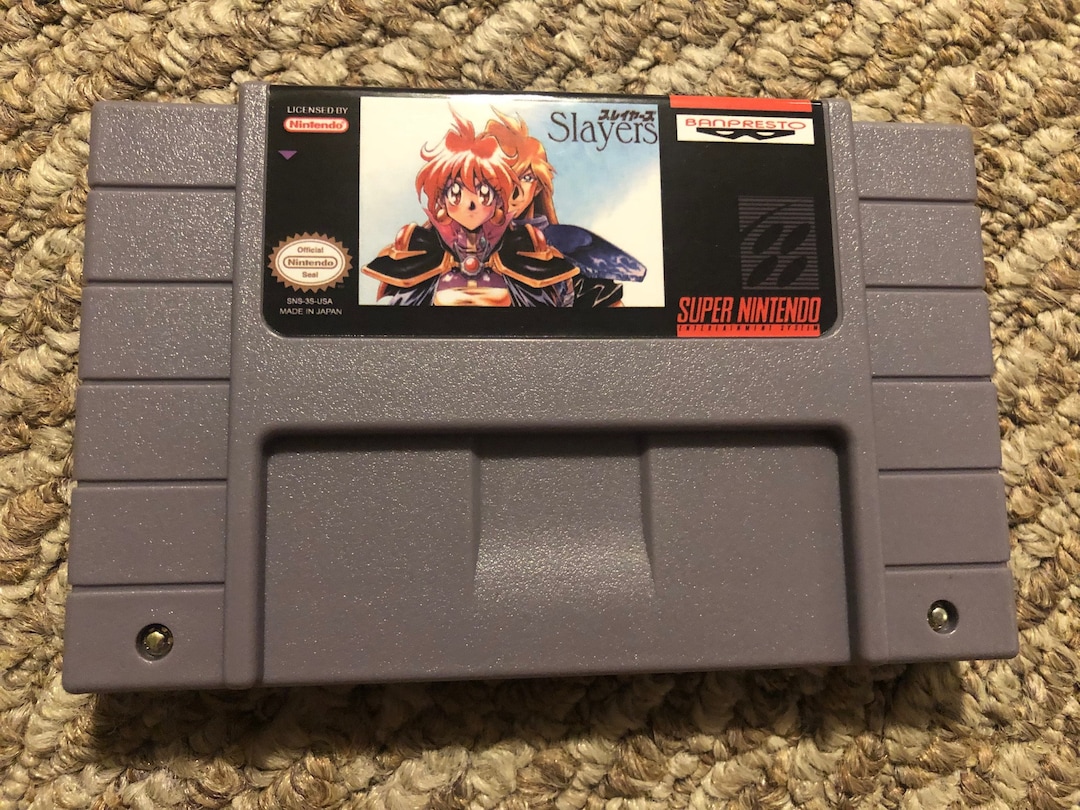 Slayers Super Nintendo SNES Video Game - Etsy