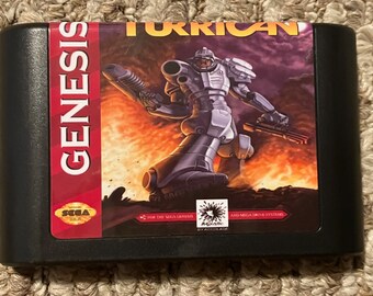 Mega Turrican Sega Genesis Video Game - Etsy