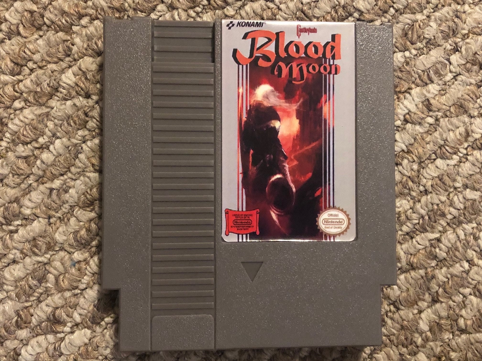 Castlevania Blood Moon Nintendo NES Video Game - Etsy