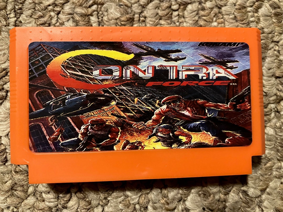 Contra Force Japanese Nintendo Famicom Video Game - Etsy