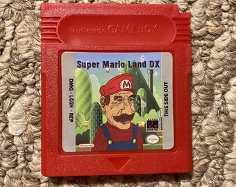 Super Mario Land 2 Dx Gameboy Color - Etsy