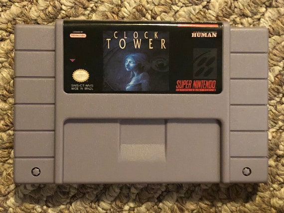 Clock Tower Super Nintendo SNES Video Game | Etsy