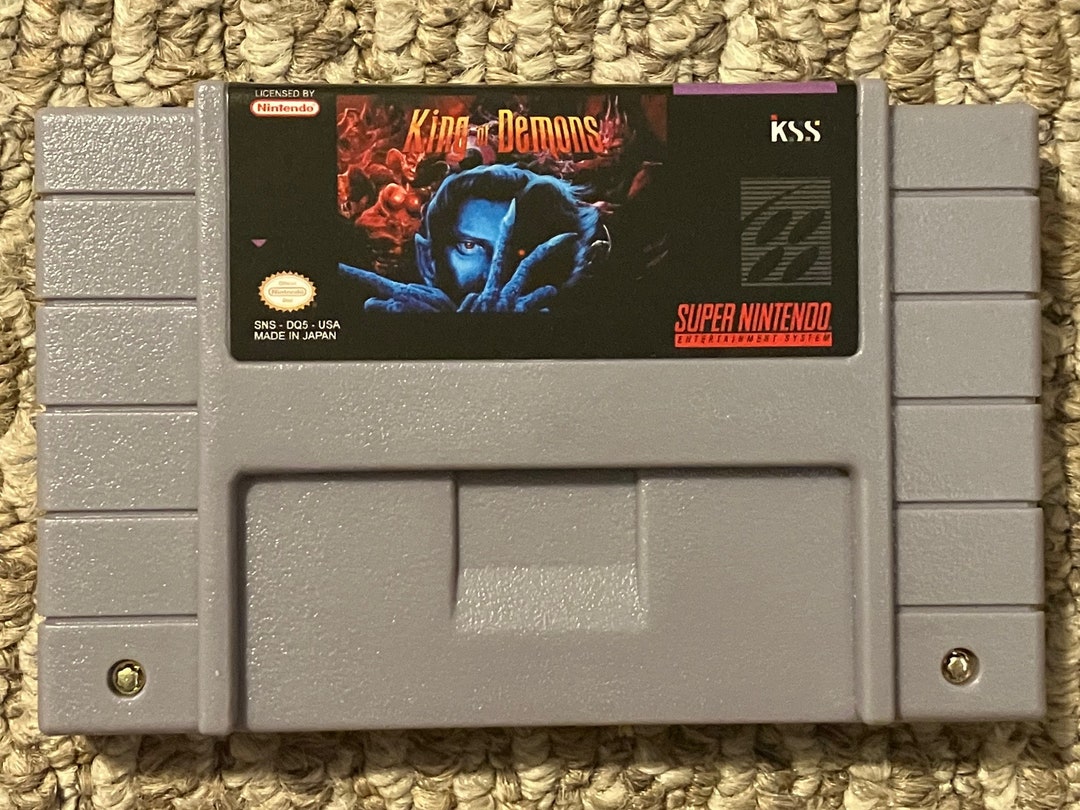 King of Demons Super Nintendo SNES Video Game - Etsy
