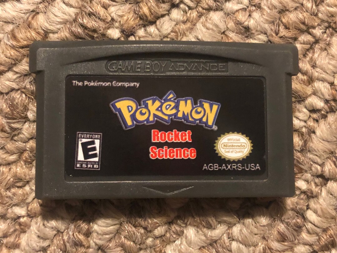 Pokemon Rocket Science Nintendo Game Boy Advance GBA Video Game - Etsy