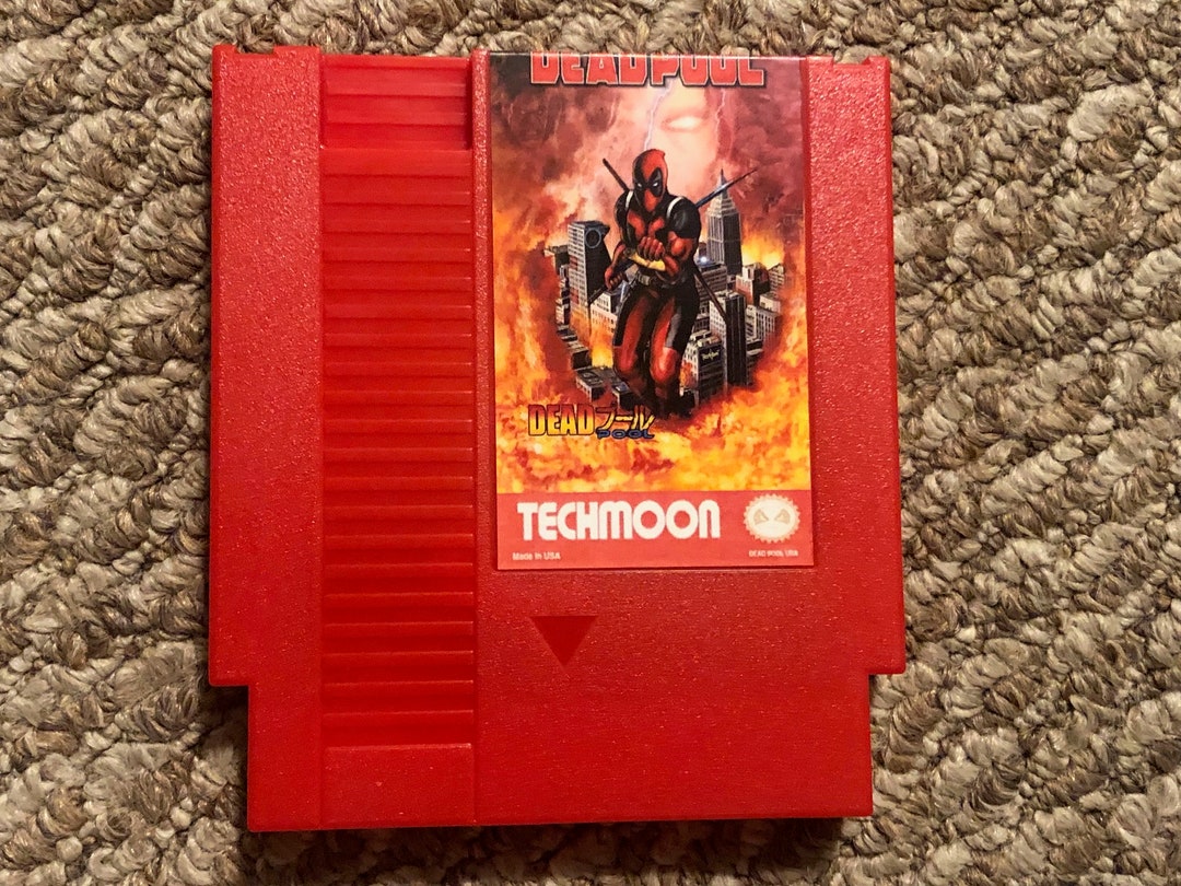 Deadpool Nintendo NES Video Game - Etsy