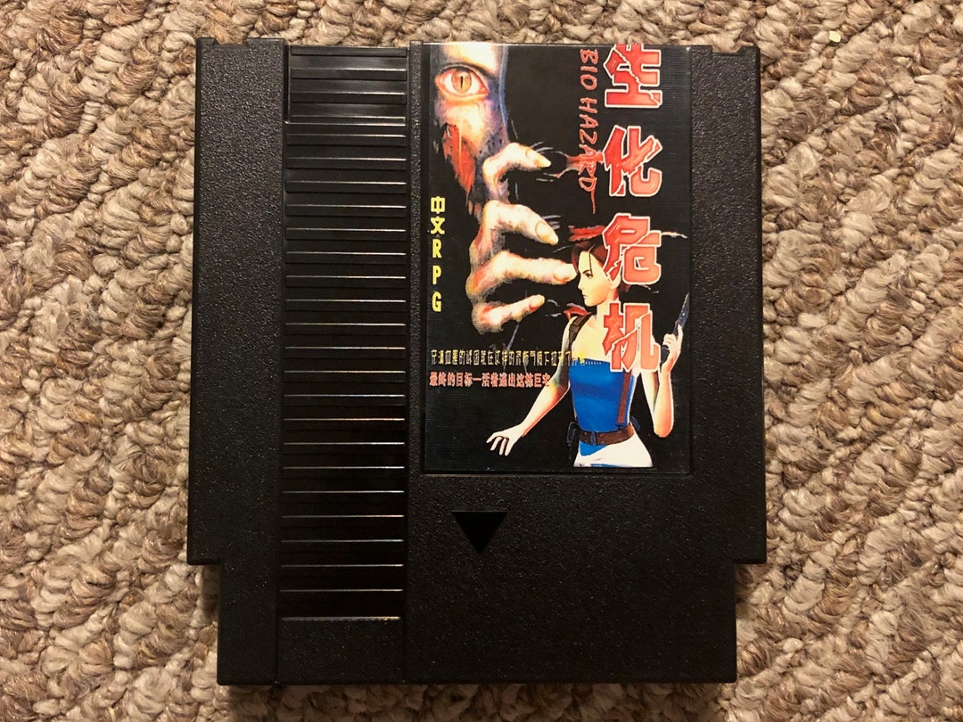 Bio Hazard Nintendo NES Video Game. Resident Evil - Etsy