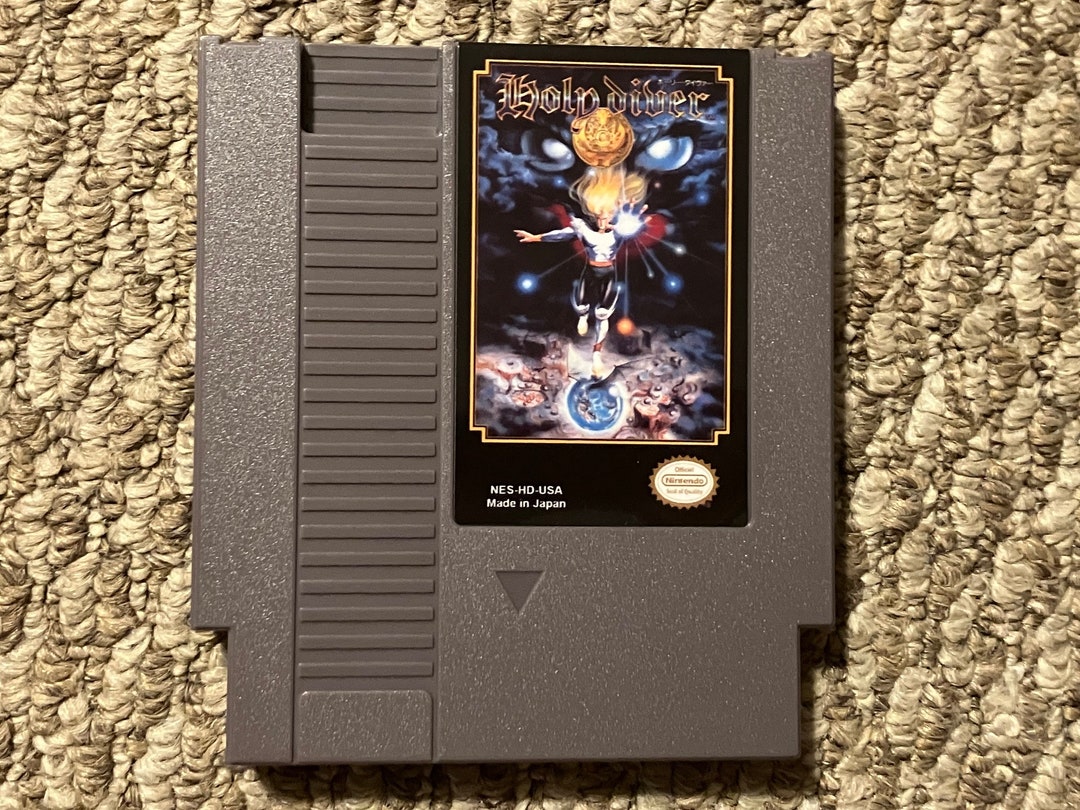 Holy Diver Nintendo NES Video Game - Etsy