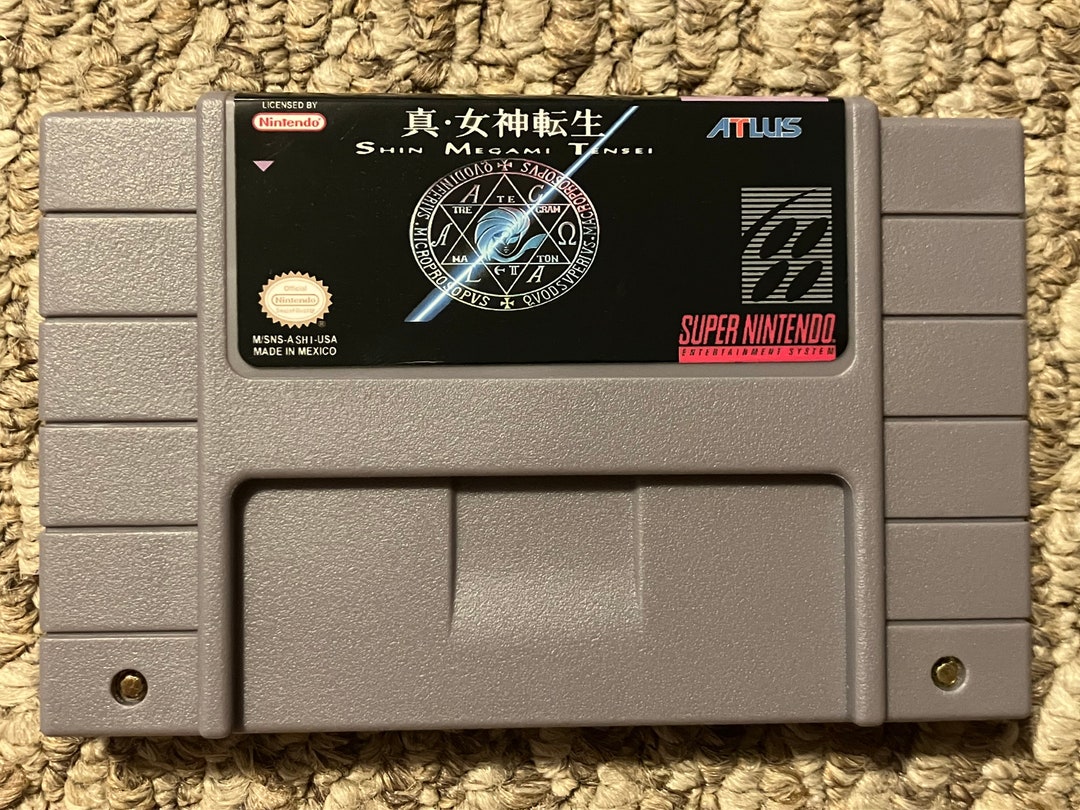 Shin Megami Tensei I Super Nintendo SNES Video Game - Etsy