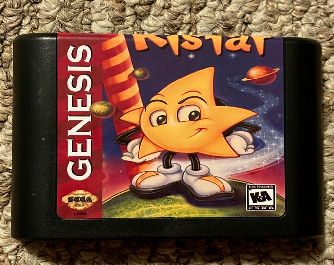 Ristar Sega Genesis Video Game - Etsy