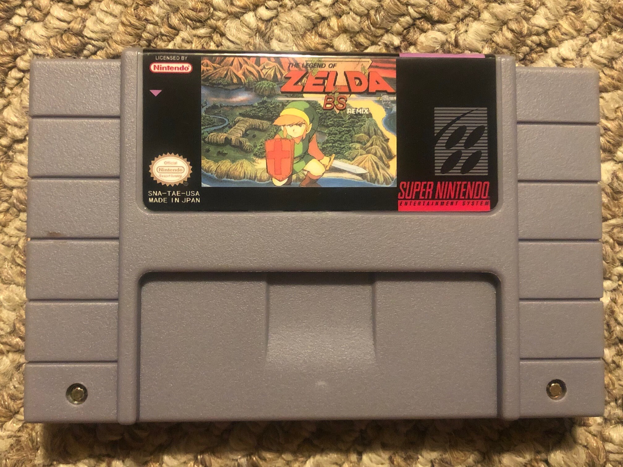 Zelda Snes Cartridge A Vintage 'Legend Of Zelda' Game Just Sold For