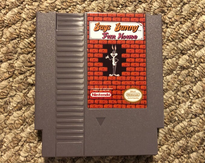 Bugs Bunny Fun House Nintendo NES Video Game - Etsy
