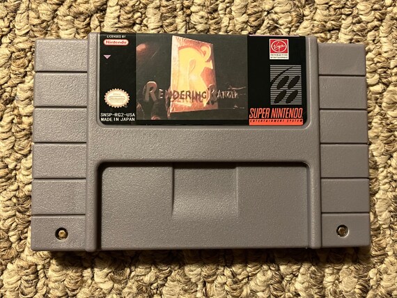 Rendering Ranger R2 Super Nintendo SNES Video Game - Etsy