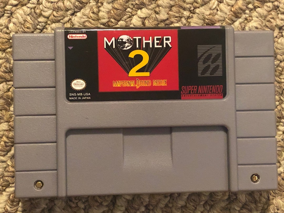 Mother 2 Maternal Bound Redux Super Nintendo SNES Video Game Earthbound ...