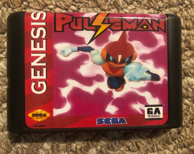 Pulseman Sega Genesis Video Game - Etsy