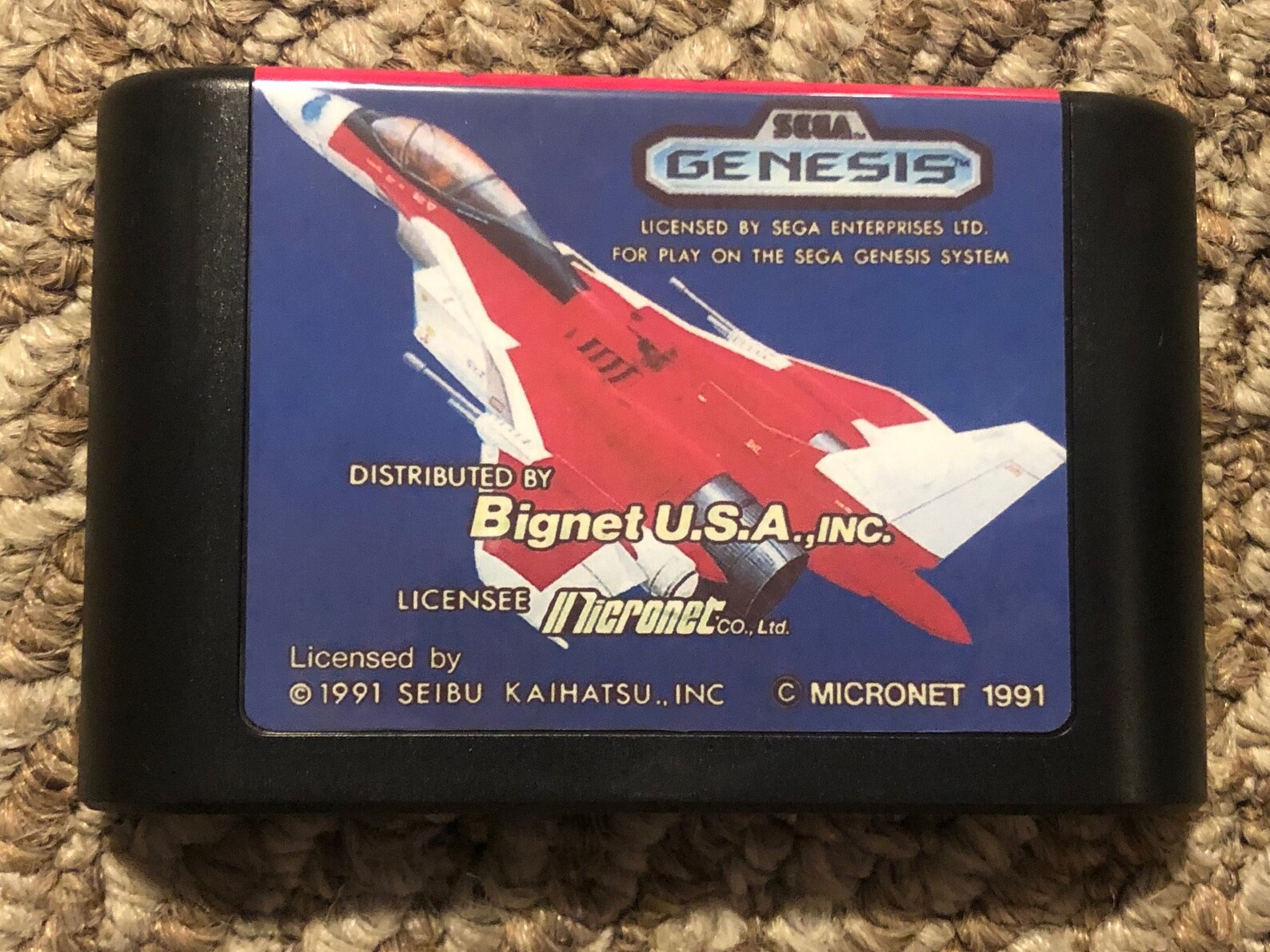 Raiden Trad Sega Genesis Video Game - Etsy