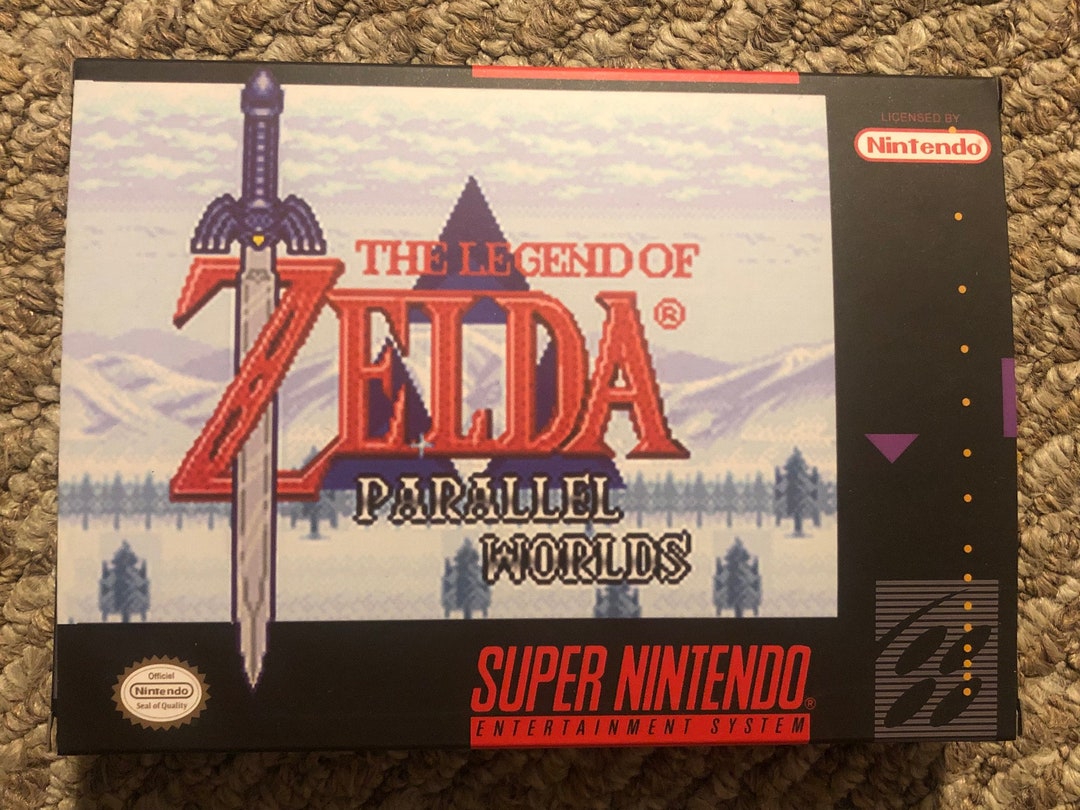 The Legend of Zelda Parallel Worlds Super Nintendo SNES Video Game - Etsy