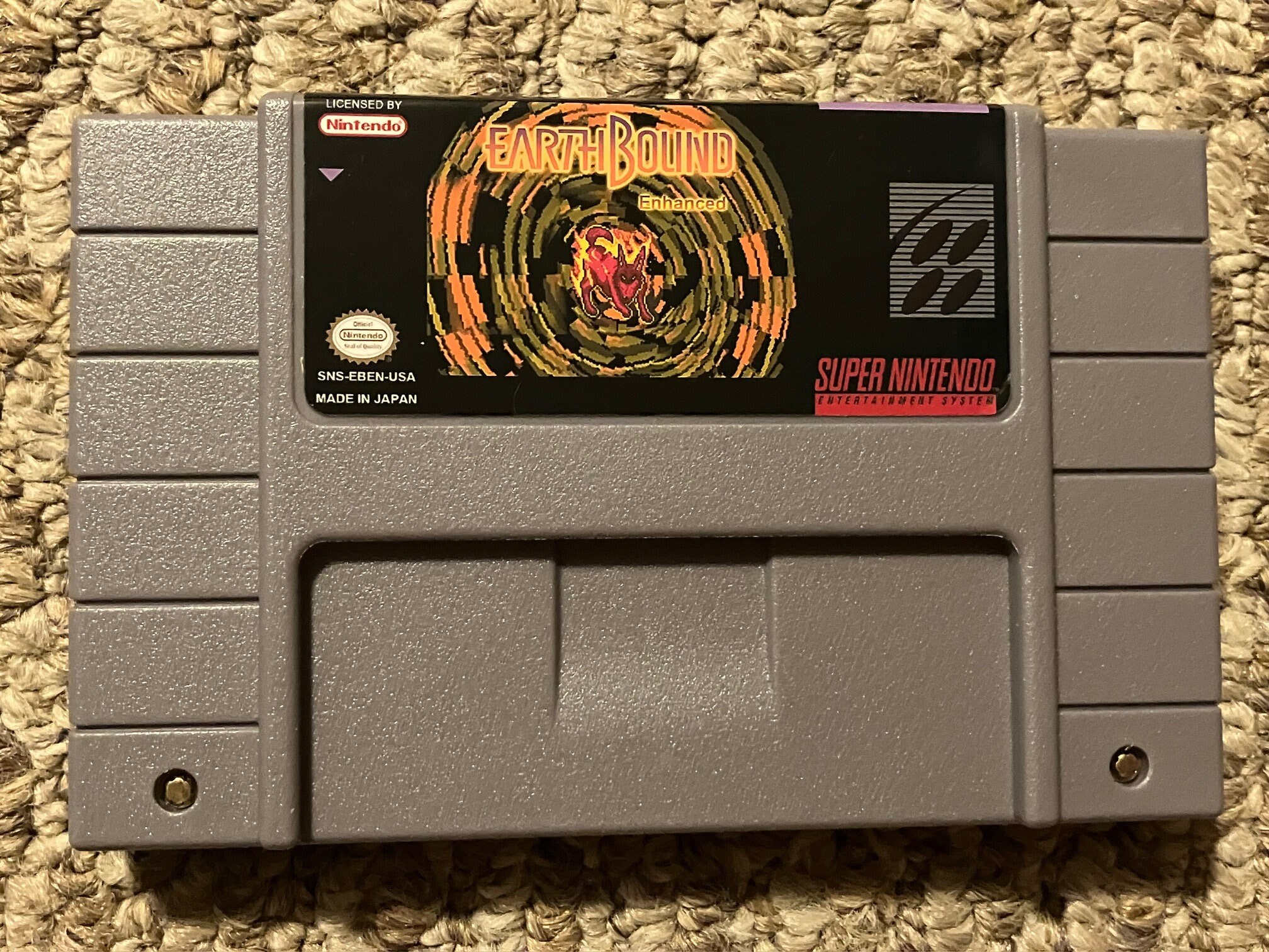 Earthbound Enhanced the Rat Race Super Nintendo SNES Video Game - Etsy