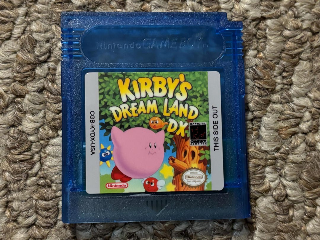 Kirbys Dream Land DX Nintendo Game Boy Color Video Game - Etsy