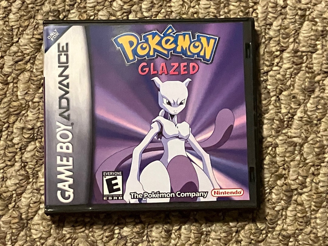 Pokemon Glazed Nintendo Game Boy Advance GBA Video Game. - Etsy