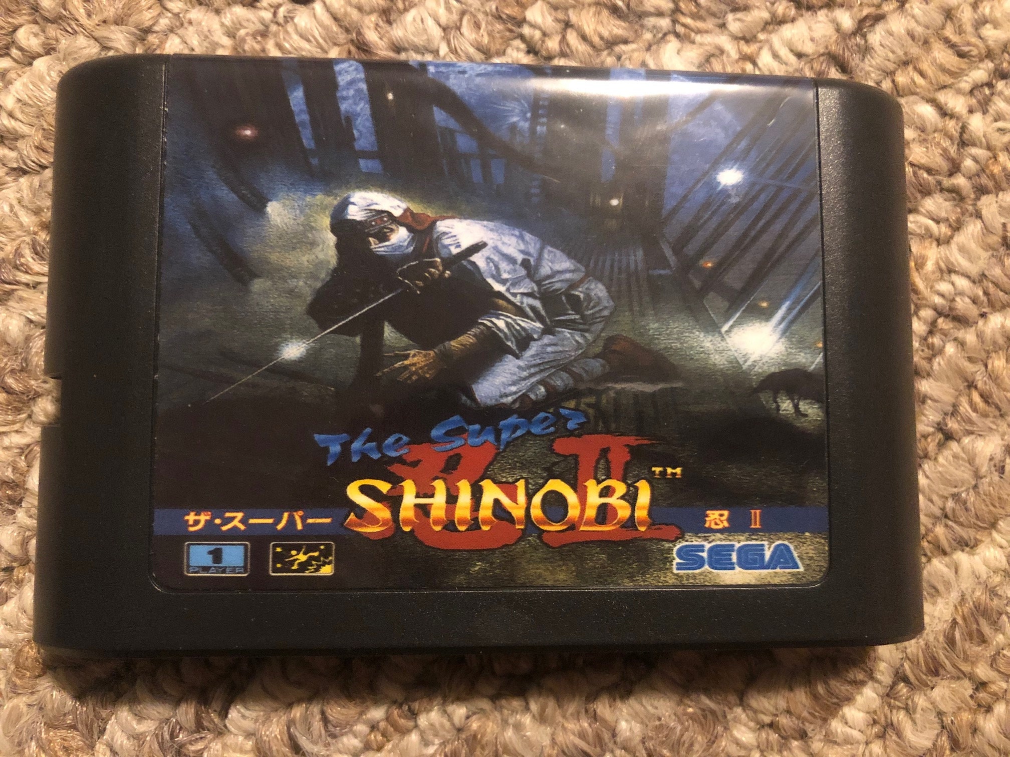 The Super Shinobi II 2 Sega Genesis Videospiel | Etsy