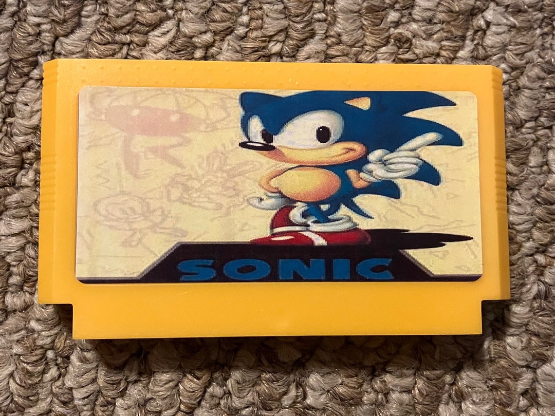 Sonic the Hedgehog Japanese Nintendo Famicom Video Game - Etsy