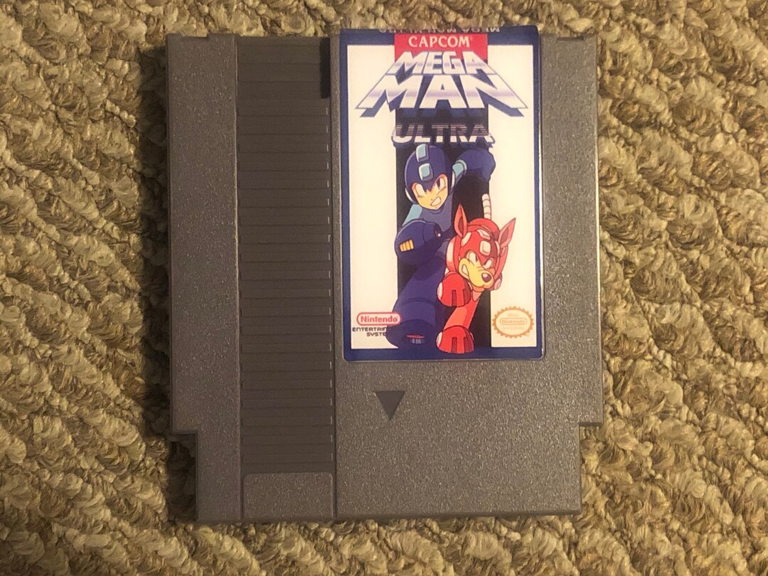 Mega Man Ultra Nintendo NES Video Game - Etsy
