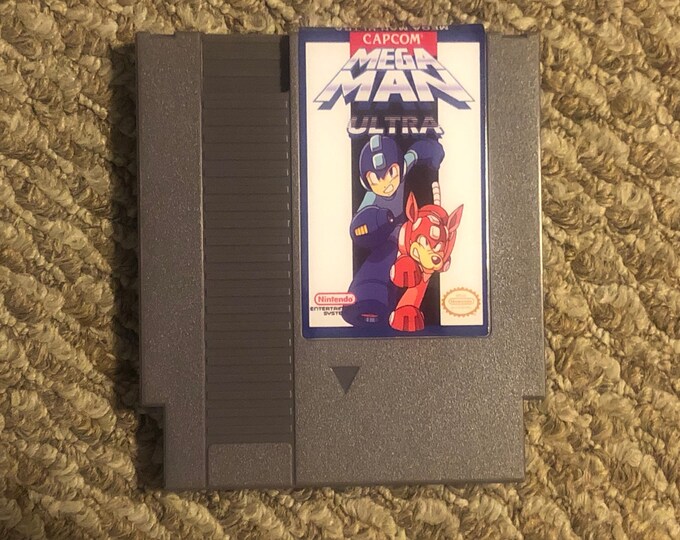 Mega Man Ultra Nintendo NES Video Game - Etsy