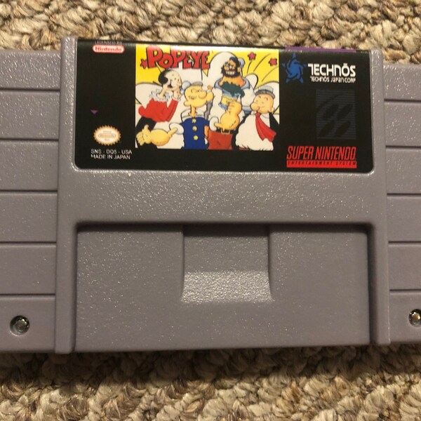 Popeye Video Game - Etsy