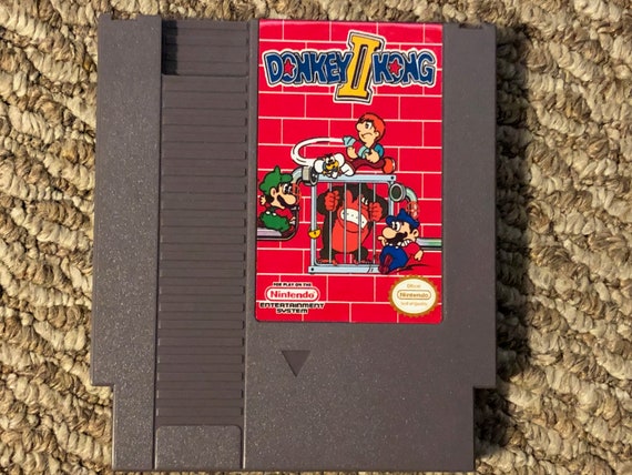 Donkey kong nes cartridge store