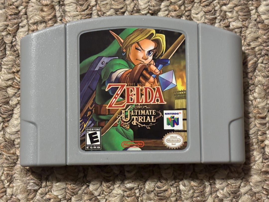 The Legend of Zelda Ultimate Trial Nintendo 64 N64 Video Game ...