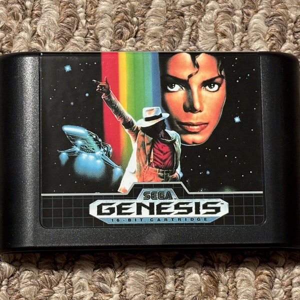 Michael Jackson Sega Game - Etsy