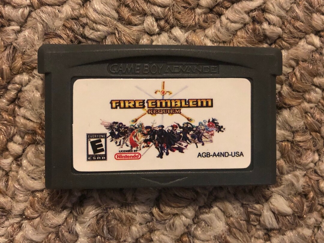 Fire Emblem Requiem Nintendo Game Boy Advance GBA Video Game - Etsy