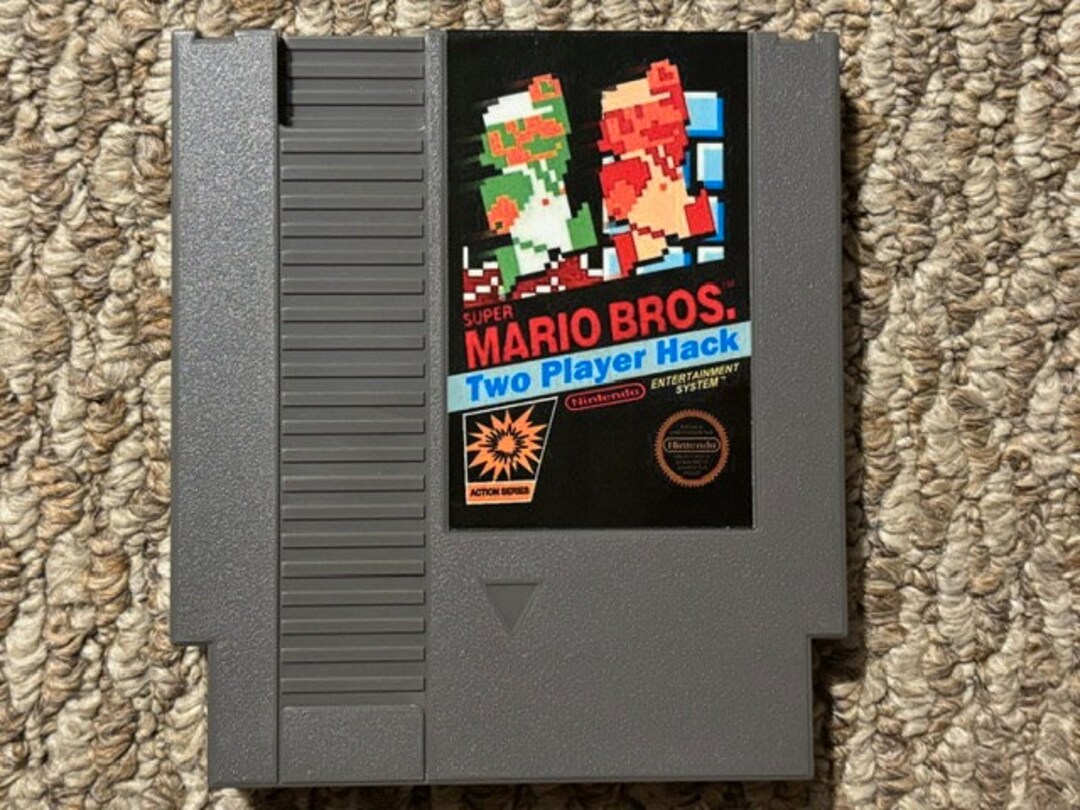 Super Mario Bros 2 Player Version Nintendo NES Video Game - Etsy