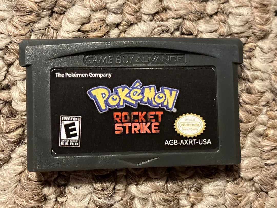 Pokemon Rocket Strike Nintendo Game Boy Advance GBA Video Game - Etsy