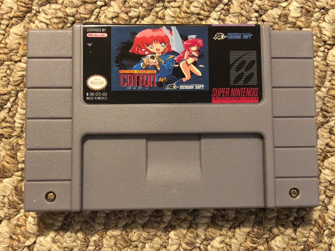 Cotton Marchen Adventure Super Nintendo SNES Video Game - Etsy