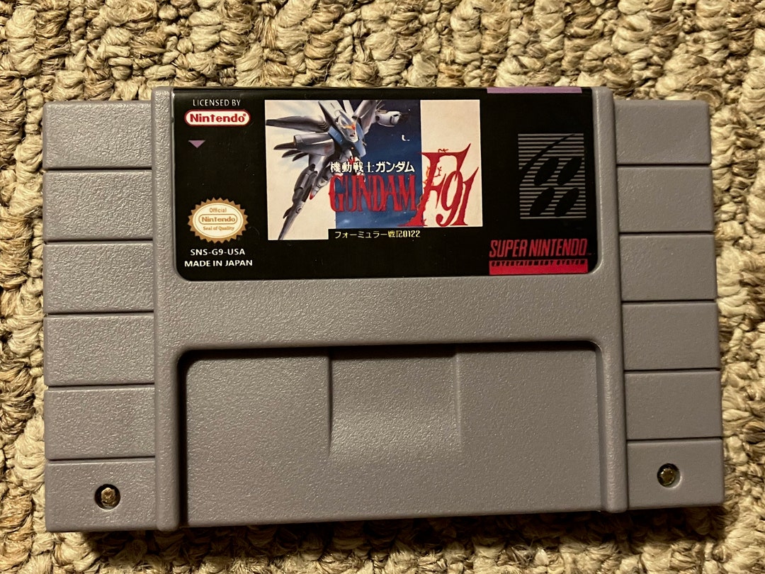 Kidou Senshi Gundam F91: Formula Senki 0122 Super Nintendo SNES Video ...