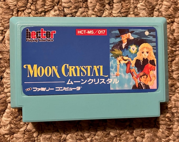 Moon Crystal Japanese Nintendo Famicom Video Game - Etsy
