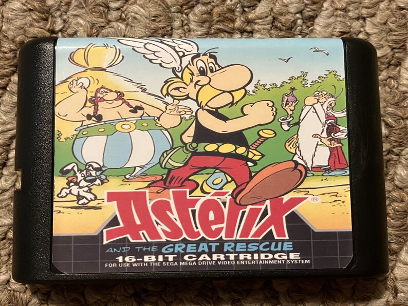 Asterix and the Great Rescue Sega Genesis Video Game - Etsy
