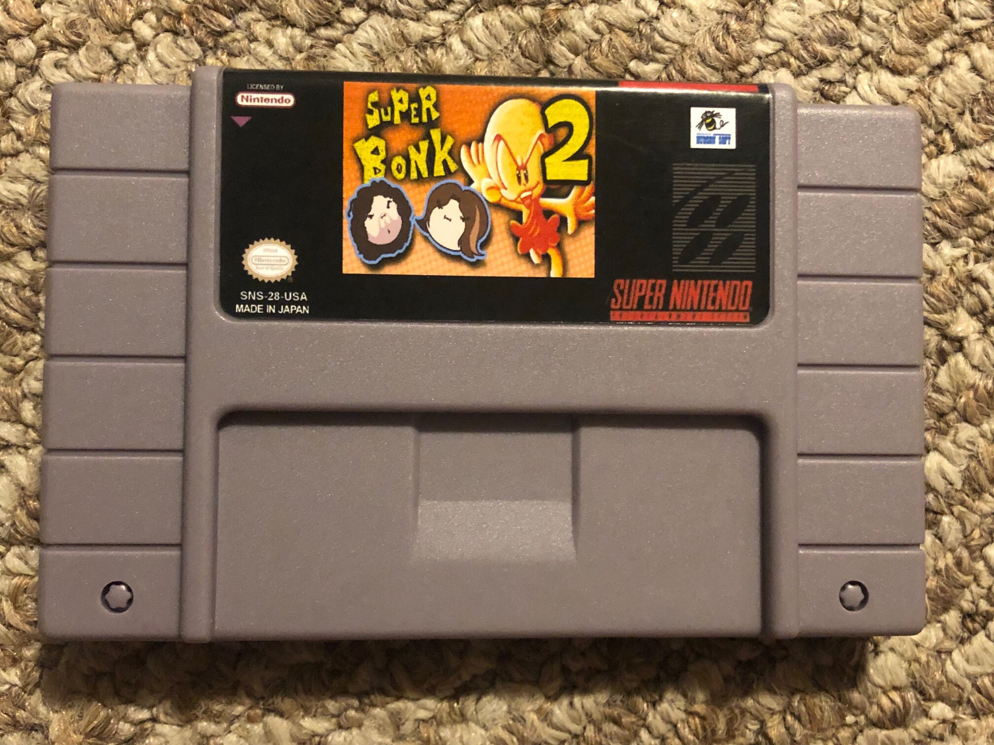 Super Bonk 2 Super Nintendo SNES Videospiel | Etsy