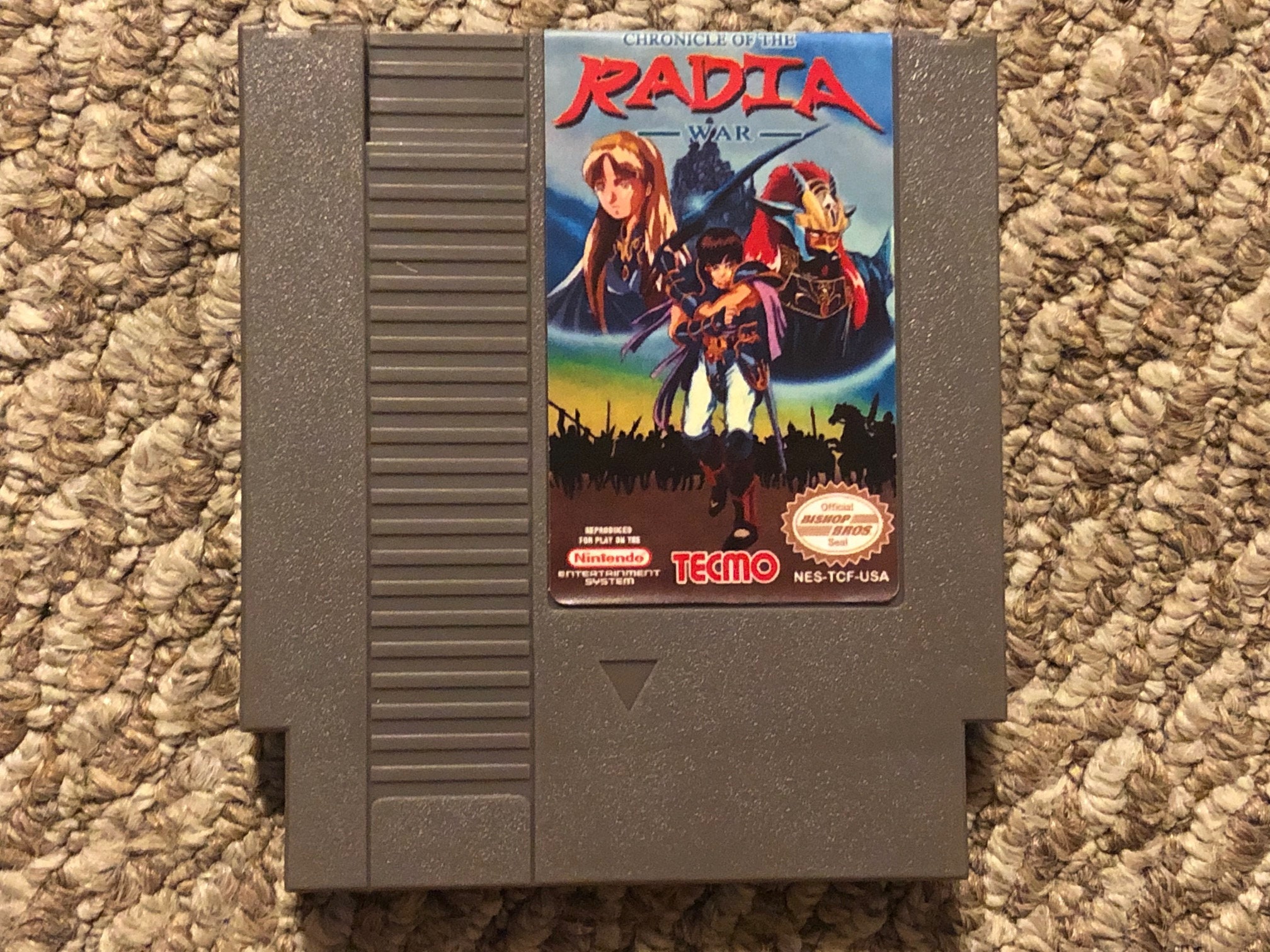 Chronicle of the Radia War Nintendo NES Video Game | Etsy