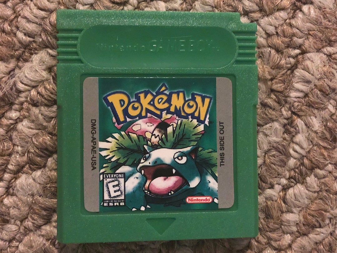 Pokemon Green Nintendo Game Boy Color Video Game - Etsy