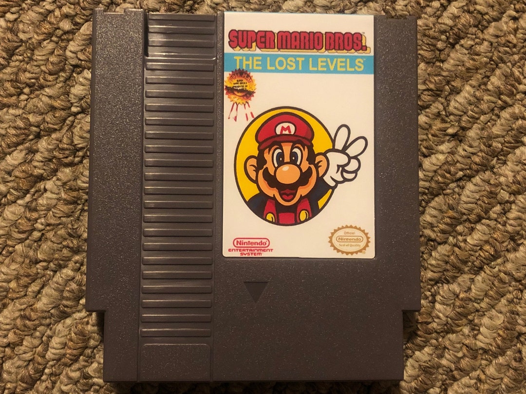 Super Mario Bros 2 Lost Levels Nintendo NES 8 Bit Video Game - Etsy