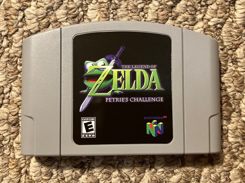 The Legend of Zelda Petrie's Challenge Nintendo 64 N64 - Etsy España
