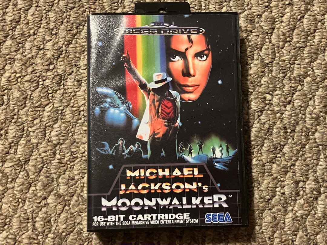 Michael Jackson's Moonwalker Sega Genesis Video Game - Etsy