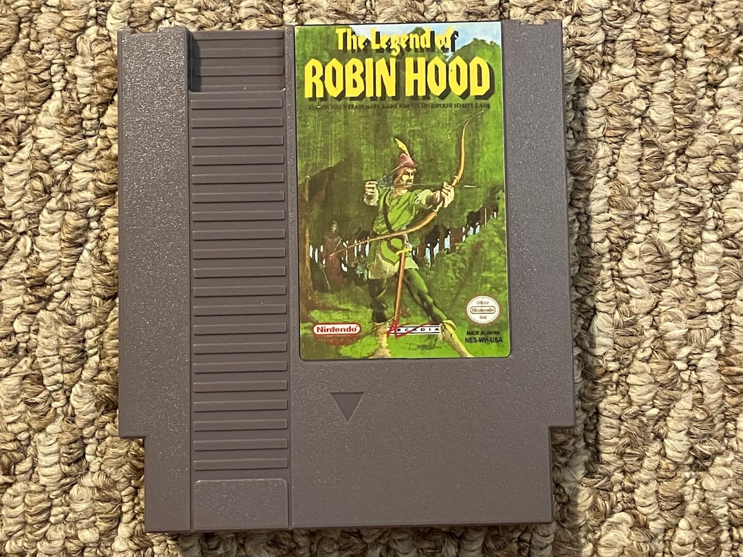 The Legend of Robin Hood Nintendo NES Video Game - Etsy