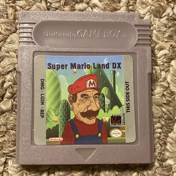 Super Mario Game Boy Color - Etsy