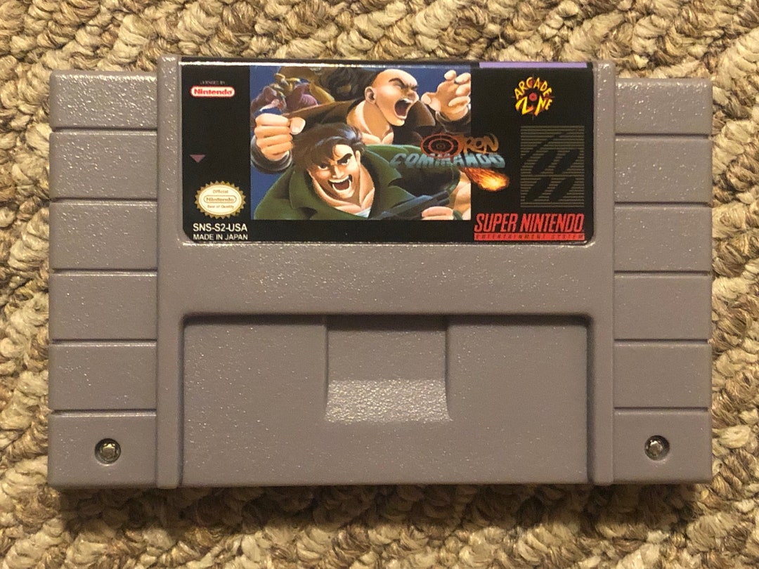 Iron Commando Super Nintendo SNES Video Game - Etsy UK
